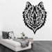 Wolf Beast Werewolf Predator Howl Animals Wall Decor Wall Decal Car ...