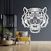 Tiger Wall Decal Tiger Wall Sticker Tiger Wall Decor JG2 - Etsy