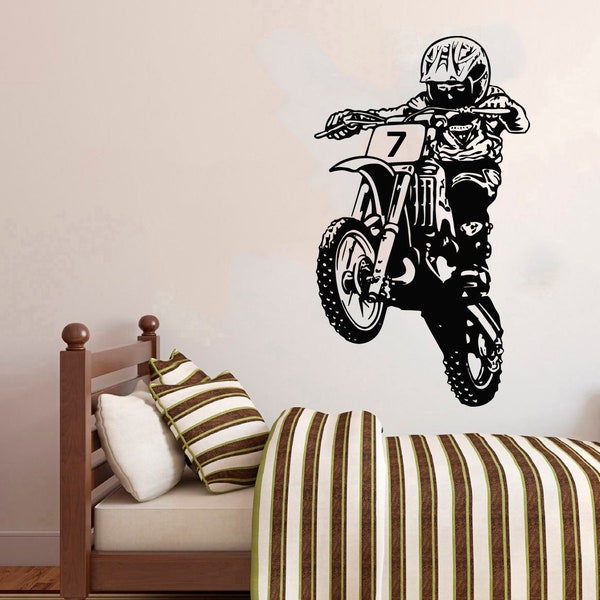 Motocross Decals - Etsy