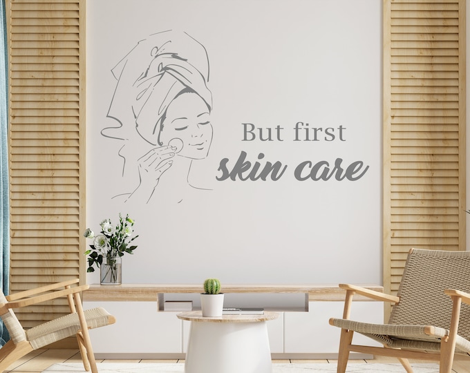 Treat Your Body Wall Decal,spa Center Wall Art,spa Center Sticker,spa ...
