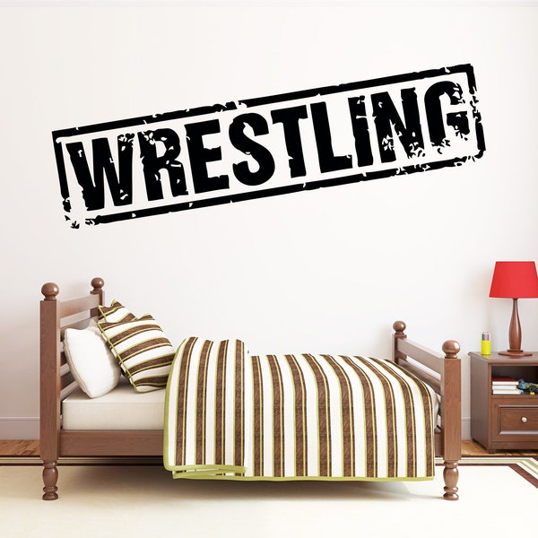 Wwe Wall Decal - Etsy