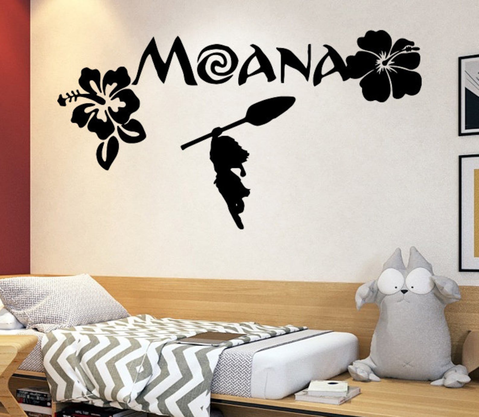 Island Adventure Girl Decal | Ocean Theme Kids Room Decor 4145 - Etsy