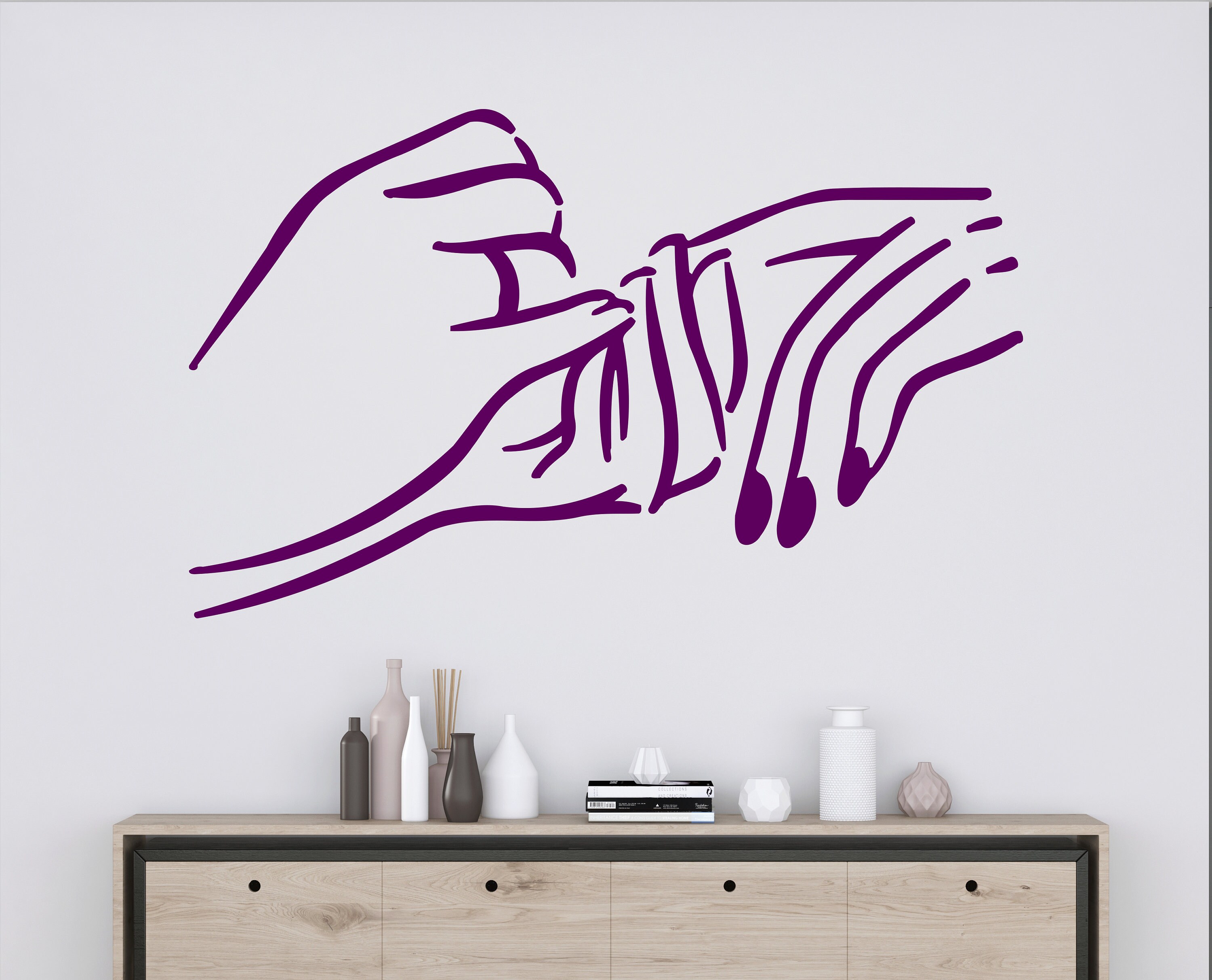Nail Salon Wall Decal: Manicure Pedicure Vinyl Sticker 4947 - Etsy