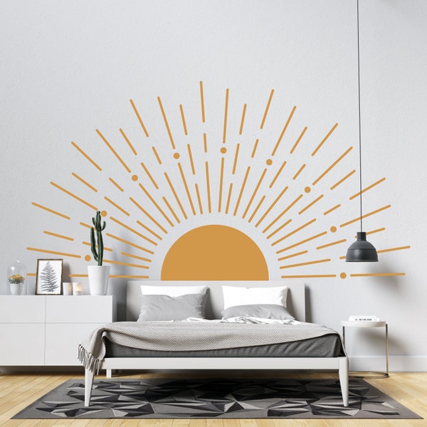 Boho Wall Decal - Etsy