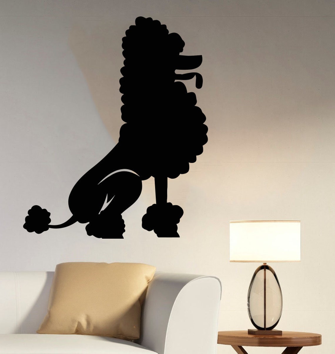 Poodle Animals Dog Pets Dog Breed Puppy Wall Decorwall | Etsy