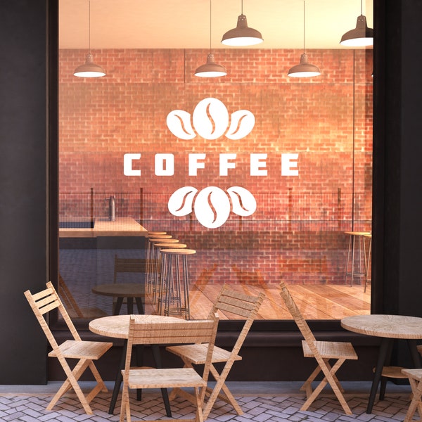 Coffee Shop Decals - Etsy