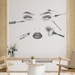 Makeup Wall Decal Makeup Artist Wall Sticker Cosmetics Lipstick Beauty ...