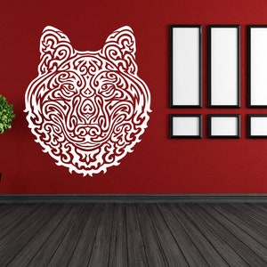Wolf Beast Werewolf Predator Howl Animals Wall Decor Wall Decal Car ...