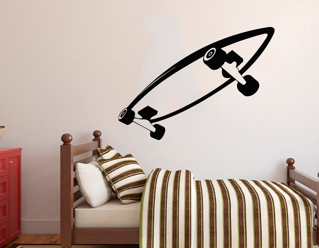 Skateboarding Wall Decal | Skateboard Wall Sticker | Skateboard Decals ...