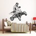 ATV Rider Wall Decal Quad Bike Wall Sticker 4 Wheeler Wall - Etsy