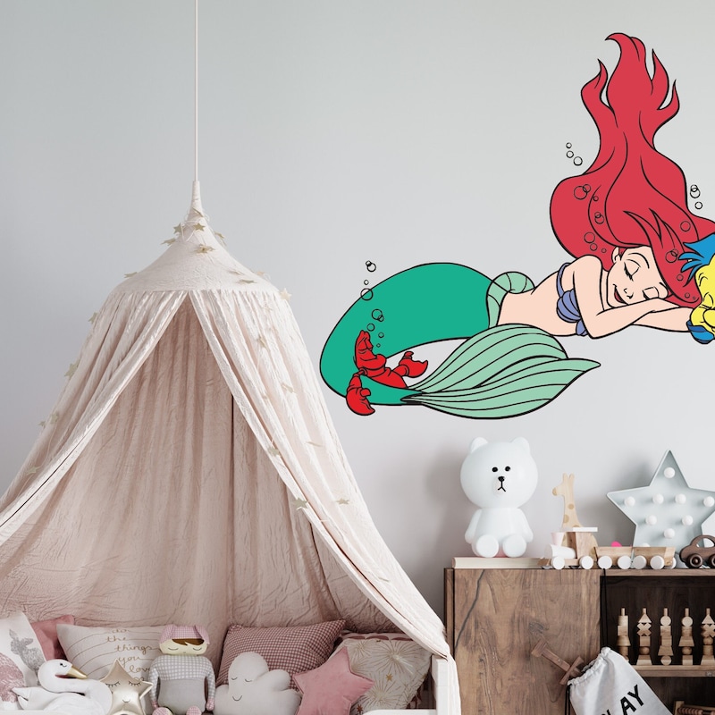 Ariel the Little Mermaid Stickers - Etsy