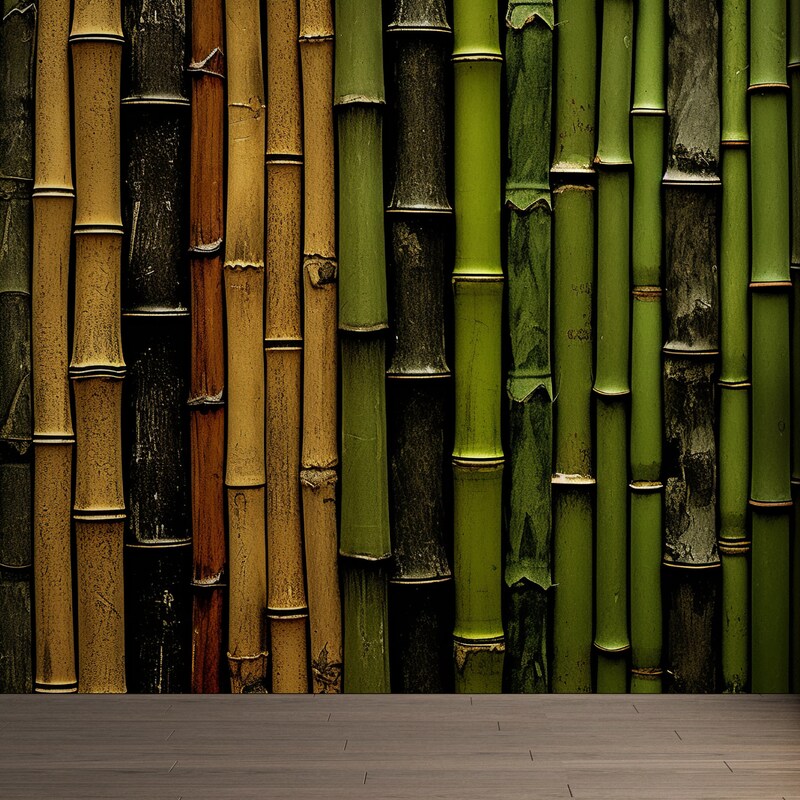 Bamboo Wallpaper - Etsy