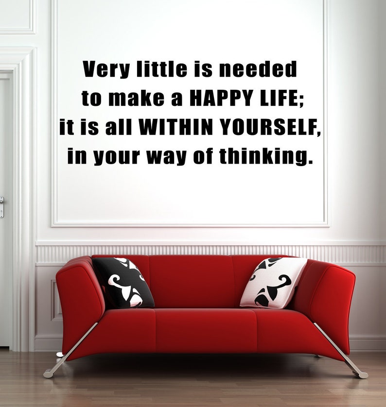 Life Quote Wall Decal Motivational Quote Wall Decal - Etsy