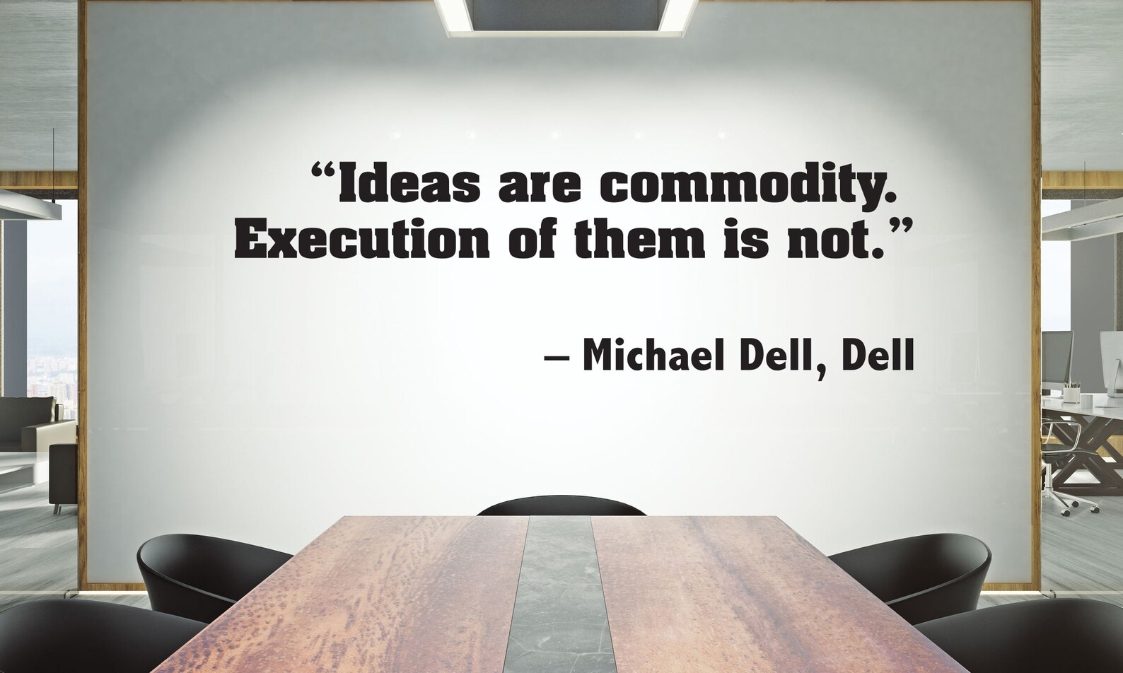 Office Wall Decal Teamwork Quote Wall Sticker Office Decor - Etsy