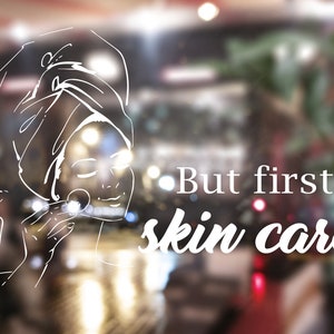 Spa Salon Wall Decals Facials Skincare Quote Wall Sticker Beauty Salon ...