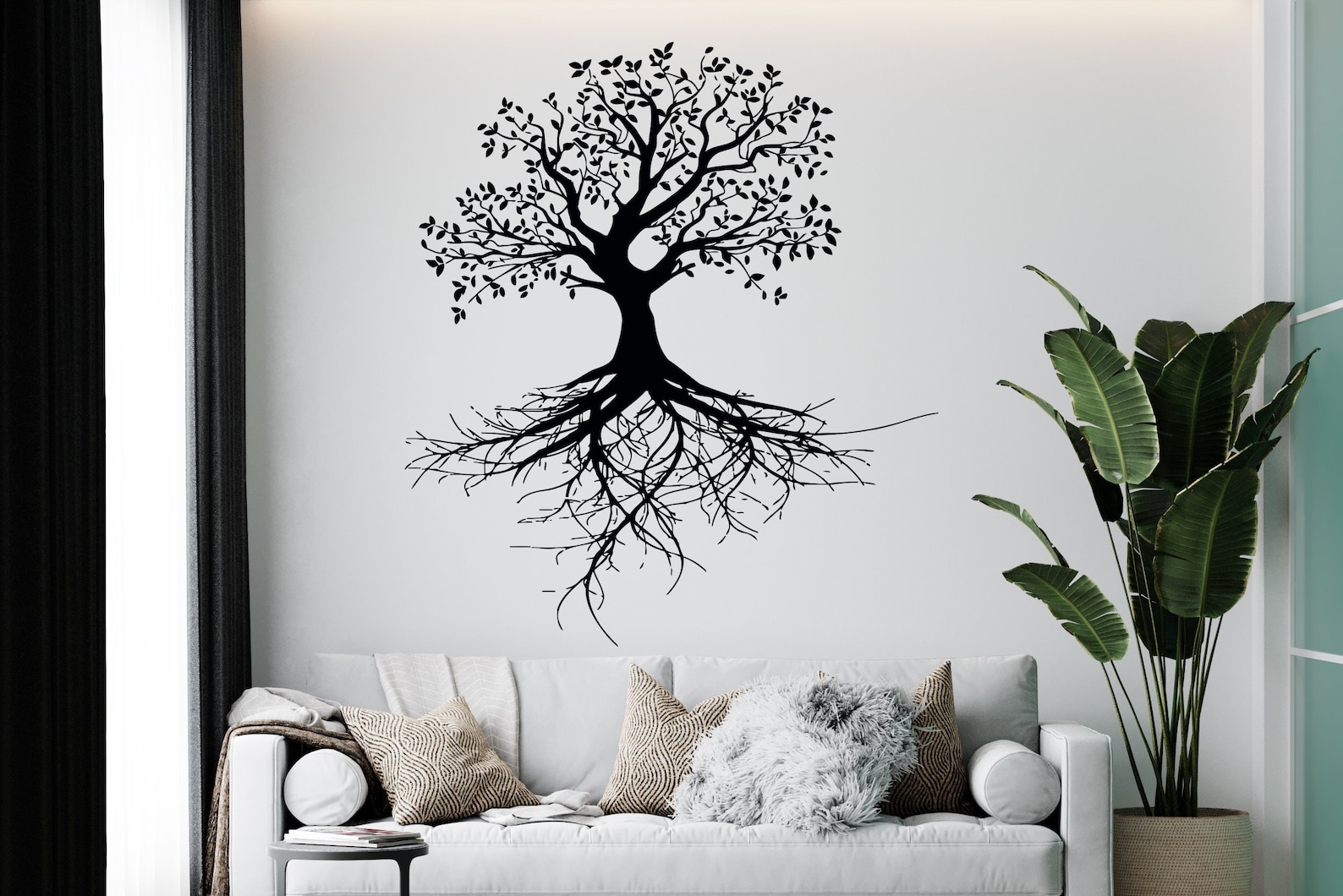 Tree of Life Wall Decal Tree Roots Branch Celtic Pattern Wall - Etsy