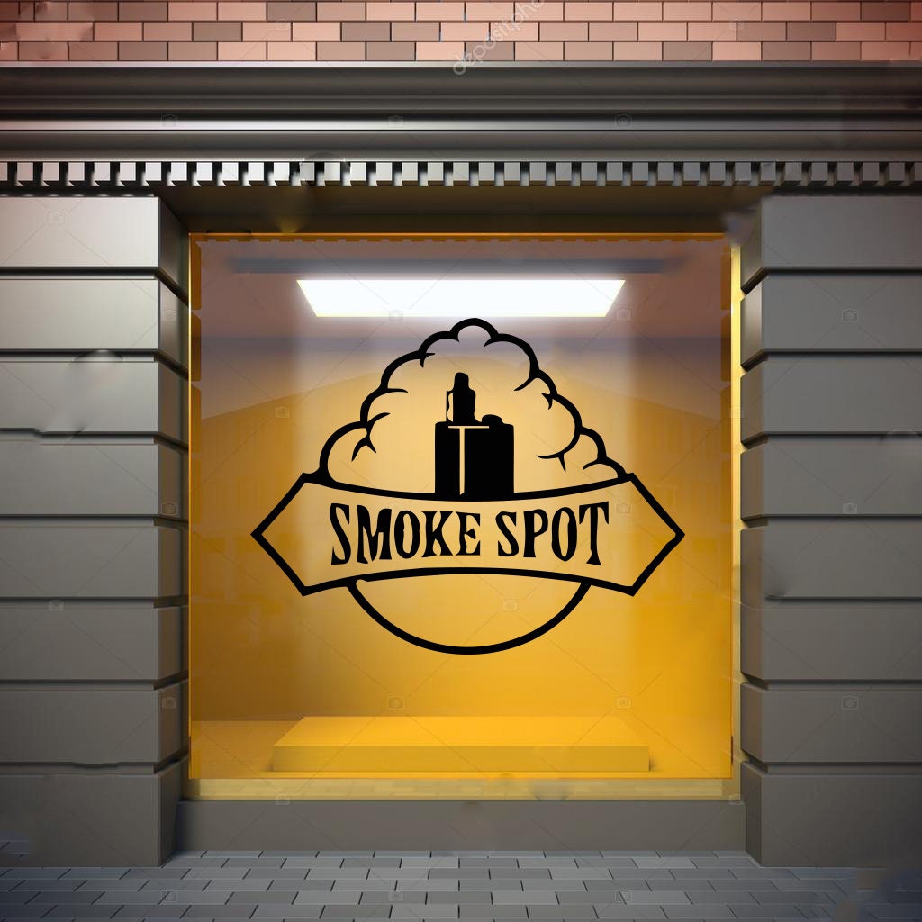 Vape Wall Window Decal Sticker Vape Shop Vaping Vape Store | Etsy