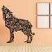 Wolf Beast Werewolf Predator Howl Animals Wall Decor Wall Decal Car ...