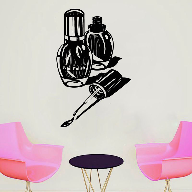 Wall Decals & Murals Home & Living Nail Salon Wall Decal/ Manicure ...