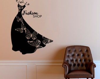 Fashion Wall Decal | Etsy