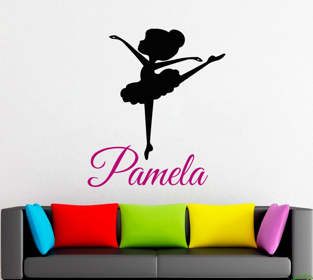 Ballet Wall Decal | Ballerina Wall Sticker | Dance Wall Decor 1547 - Etsy