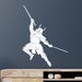 Ninja Wall Decal Samurai Wall Sticker Warrior Wall Decor - Etsy