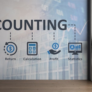 Office Wallpaper Accounting Wall Graphics Peel and Stick Teamwork ...