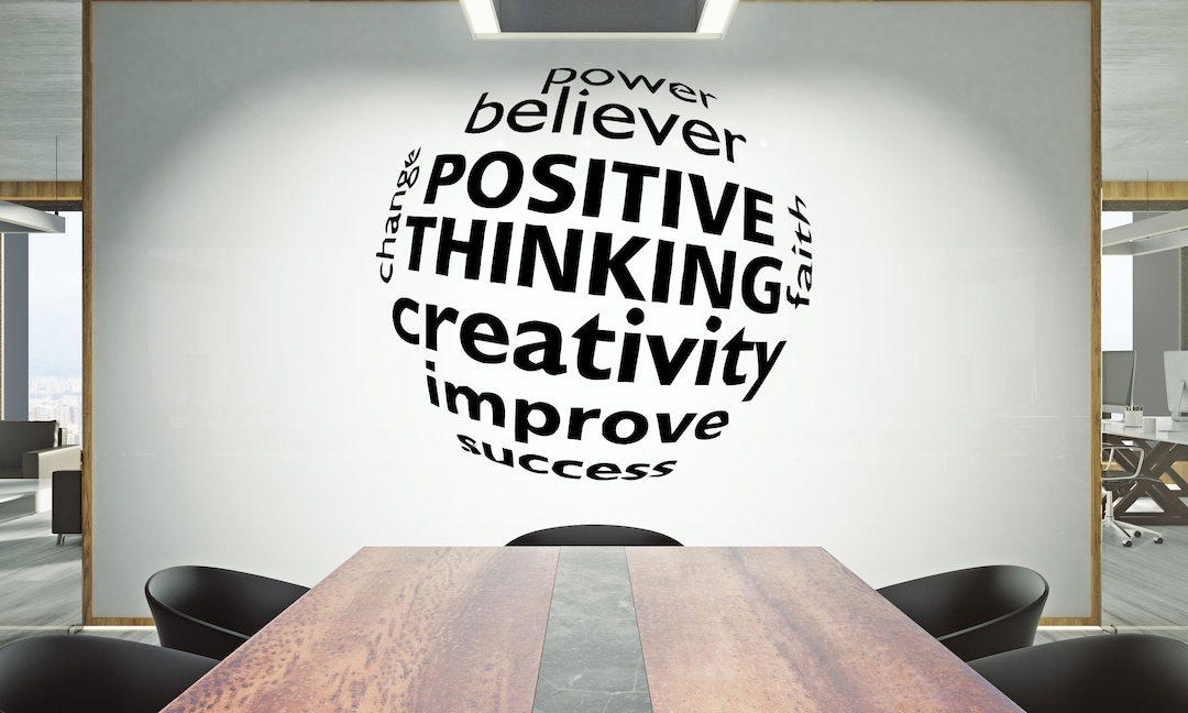 Office Wall Decal Teamwork Quote Wall Sticker Office Decor Inspire ...