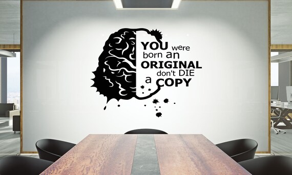 Vinyl Wall Quotes Inspirational Quotes Wall Stickers - Office ...