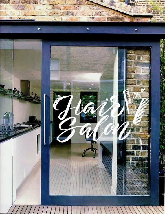 Hair Style Wall Decal Hair Salon Wall Decor Beauty Salon | Etsy