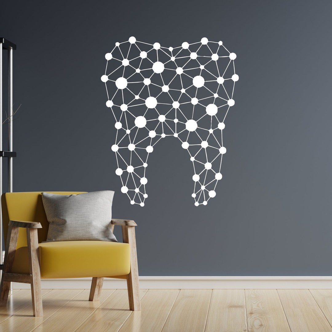 Dental Clinic Wall Decal | Dental Wall Sticker | Dental Clinic Wall ...