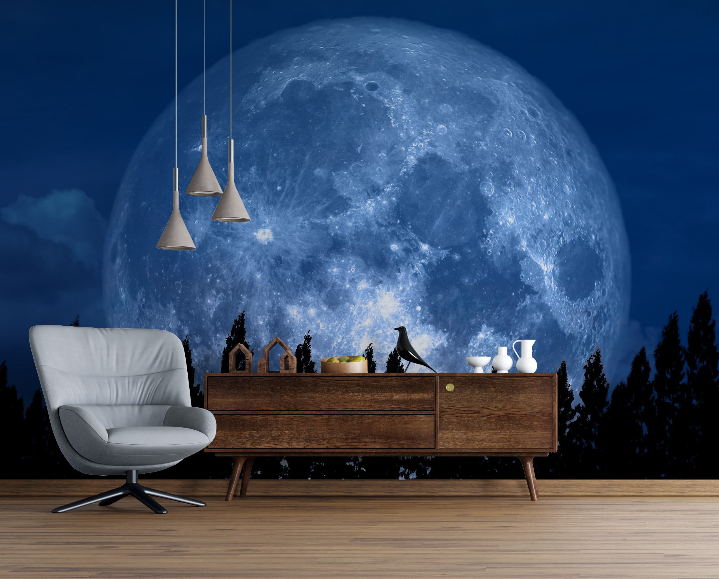 Moon Wallpaper 3d