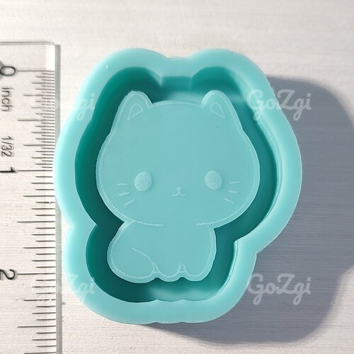 Cubby Kawaii Heart Shaker 2in Silicone Mold Jewelery Making - Etsy