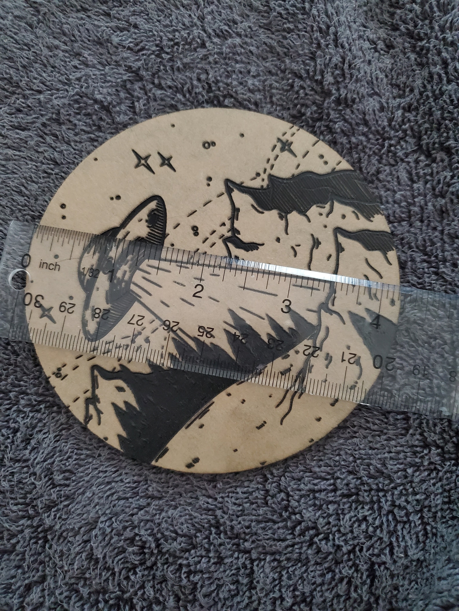 Alien adaption coaster UFO Flying Saucer coaster about 4 inch | Etsy