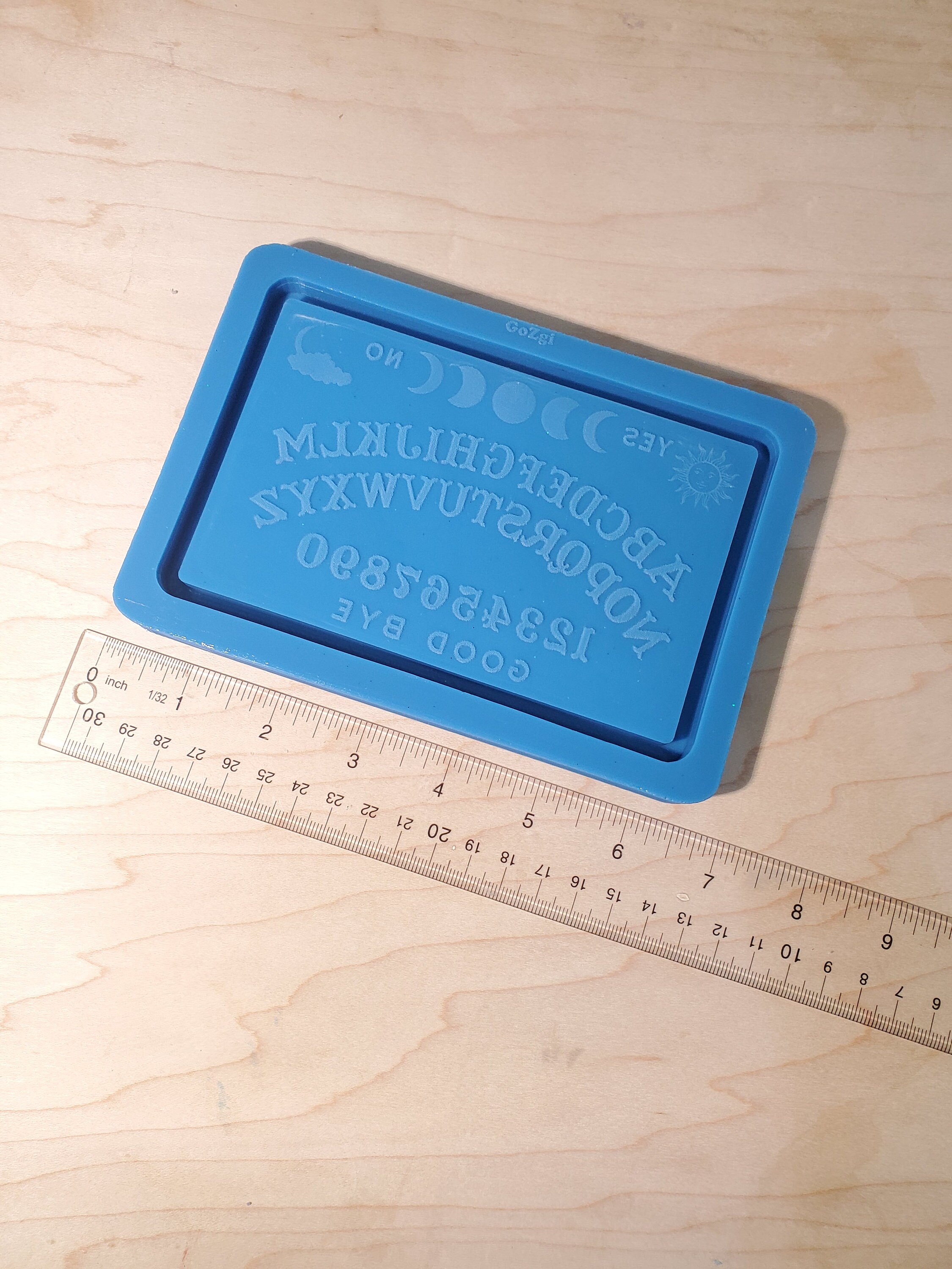 Ouija board 6x4 inch trinket tray dish acrylic coster shiny | Etsy