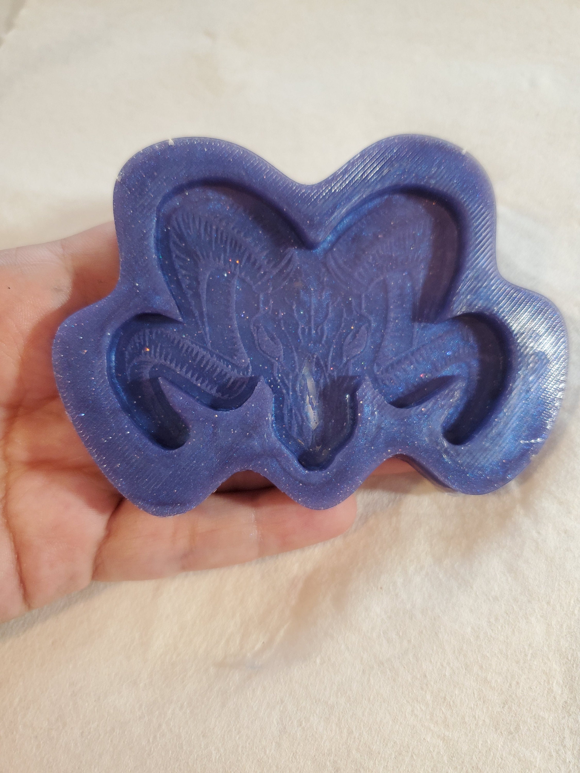 Ram Silicone Mold 3 Inch and 1/4 Inch Thick Acrylic Jewelery - Etsy