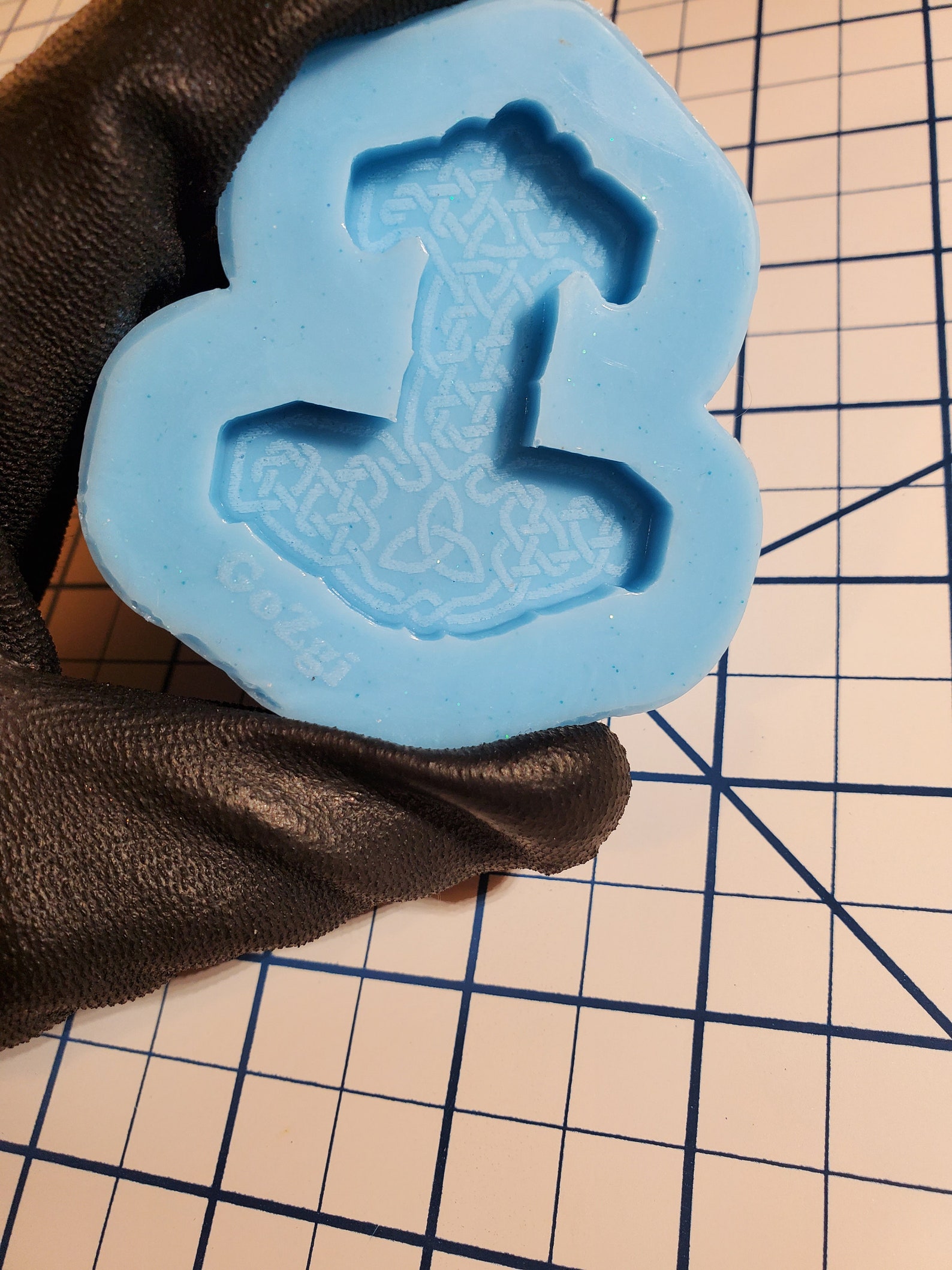 Mjolnir Celtics Knot Nordic Silicone Mold 2 Inch Thor Hammer - Etsy