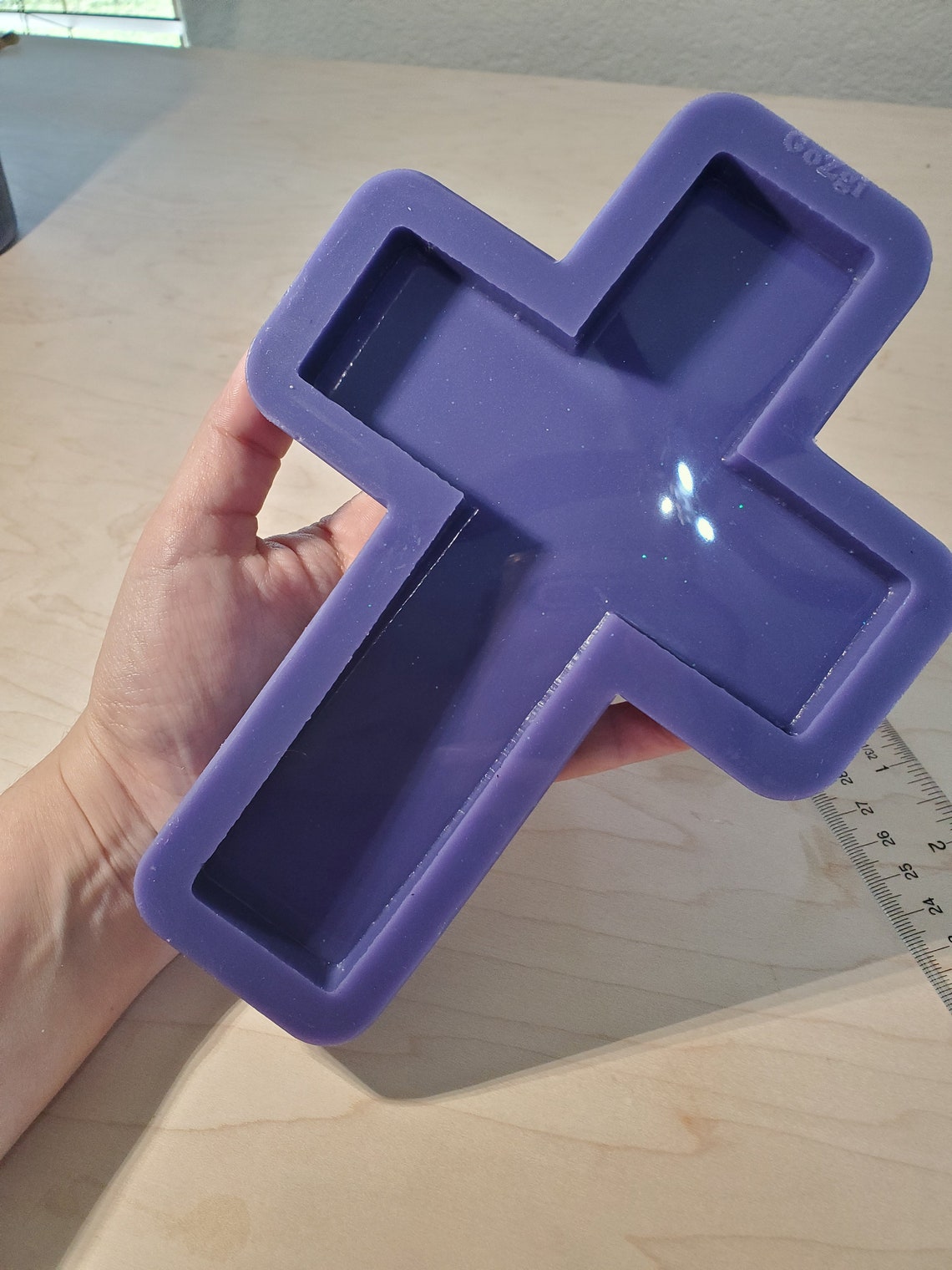 Big and Thick Cross 7 Inch and Almost 1/2 Inch Thick Wall | Etsy