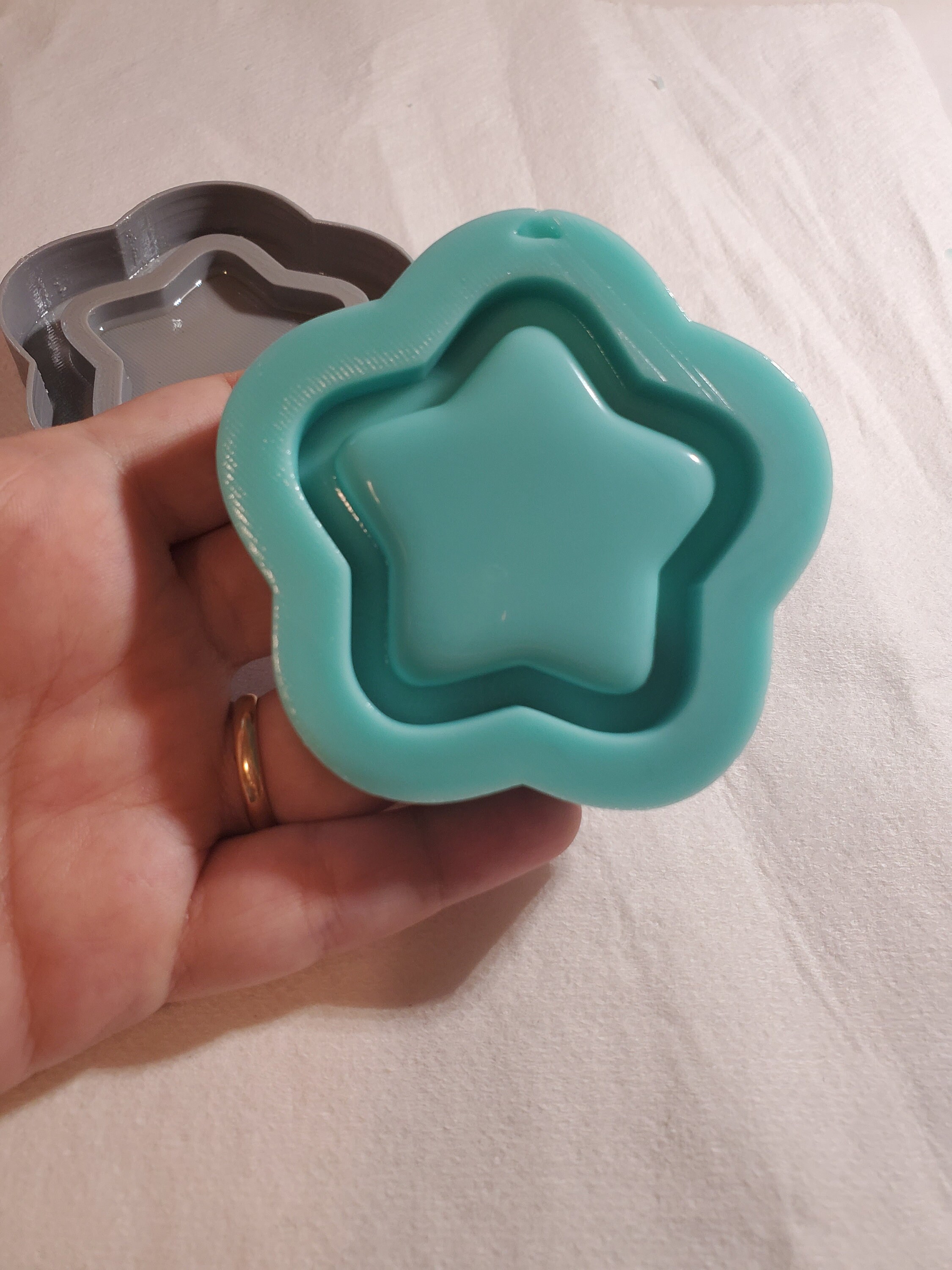 Cubby Kawaii Star Shaker 2in Silicone Mold for Jewelery Making | Etsy