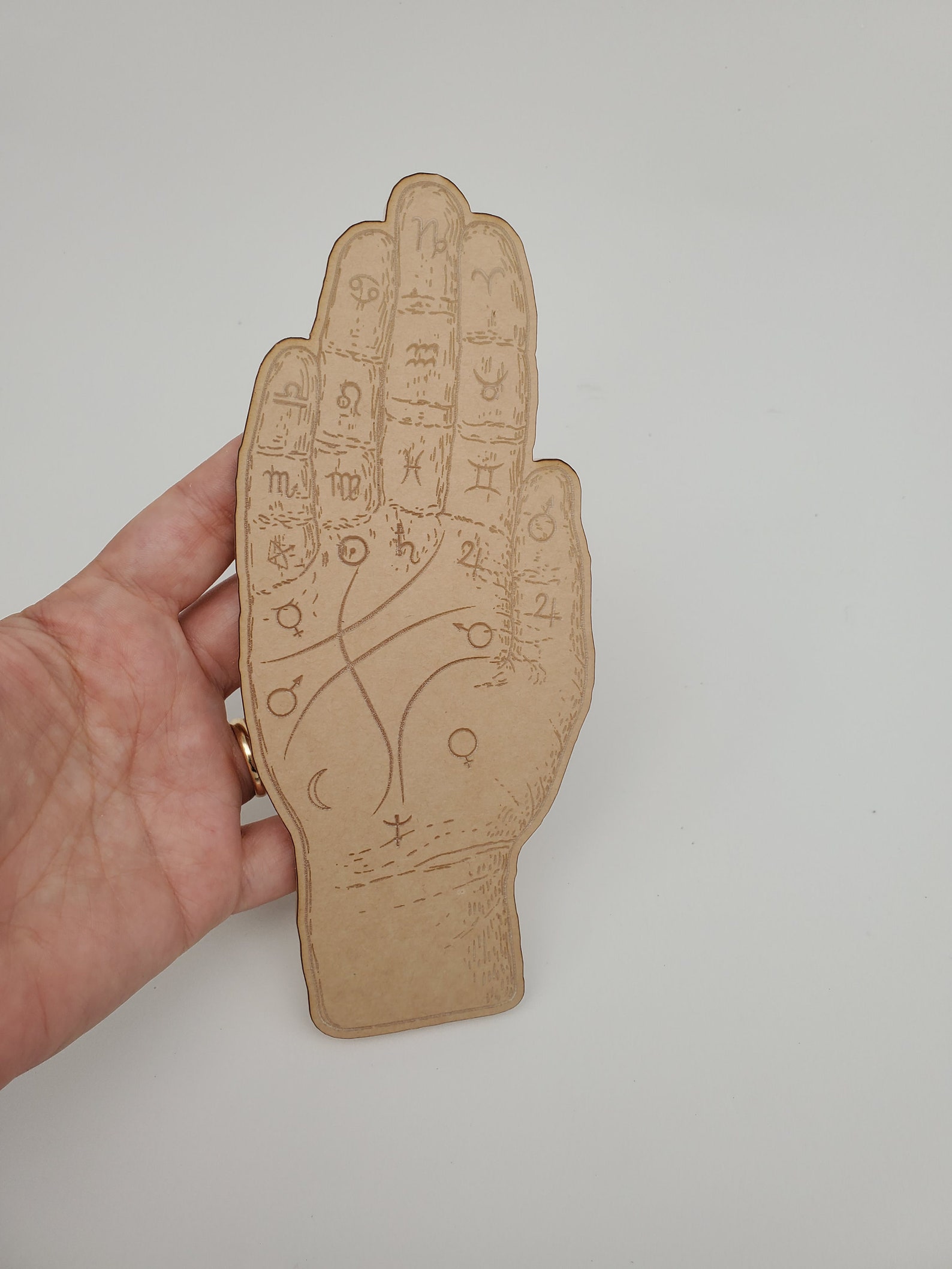 Palmistry Hand Silicone Mold 7 Inch Flat Tray 1/4 Inch Thick - Etsy