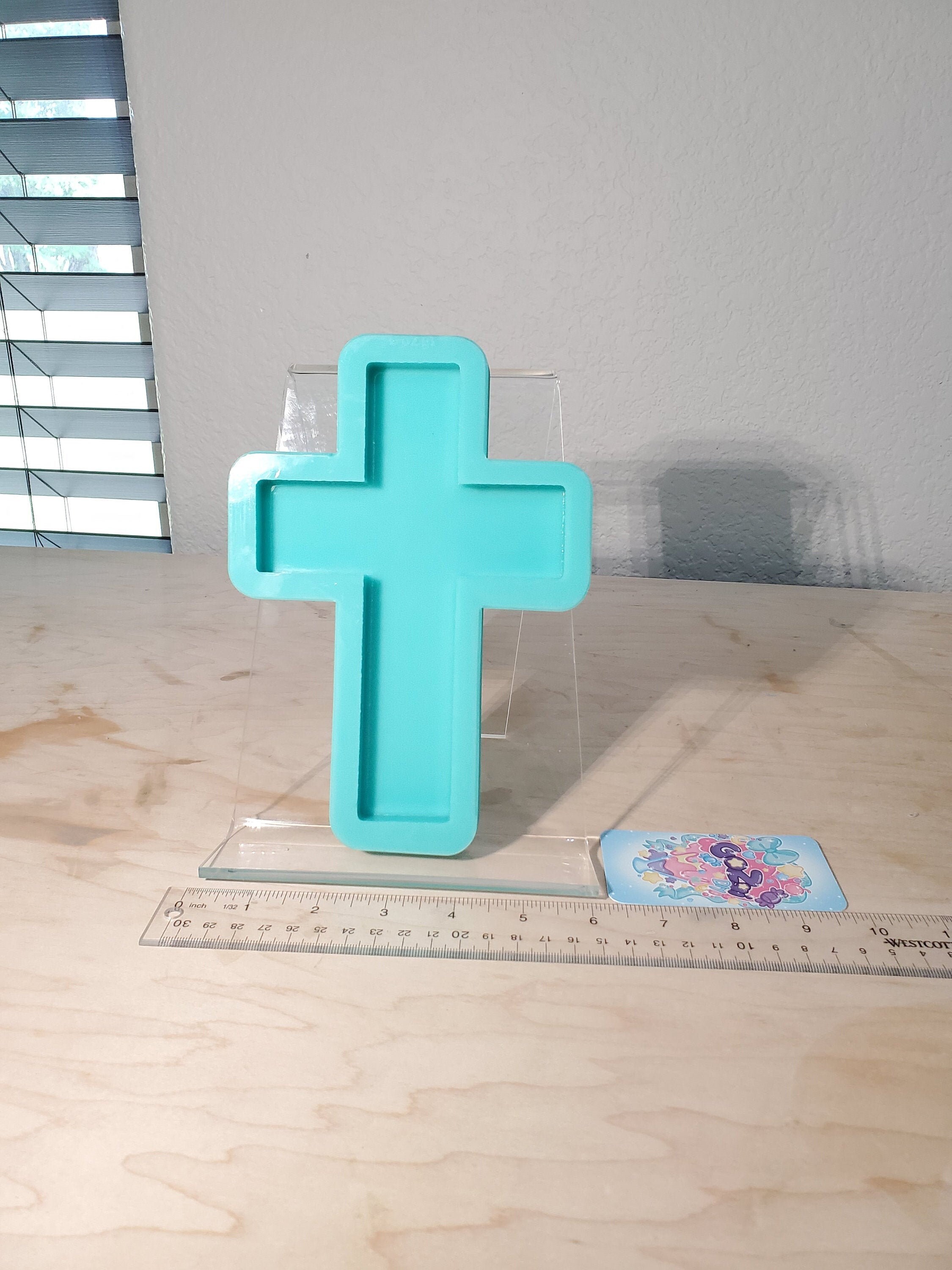 Big and Thick Cross 7 Inch and Almost 1/2 Inch Thick Wall | Etsy