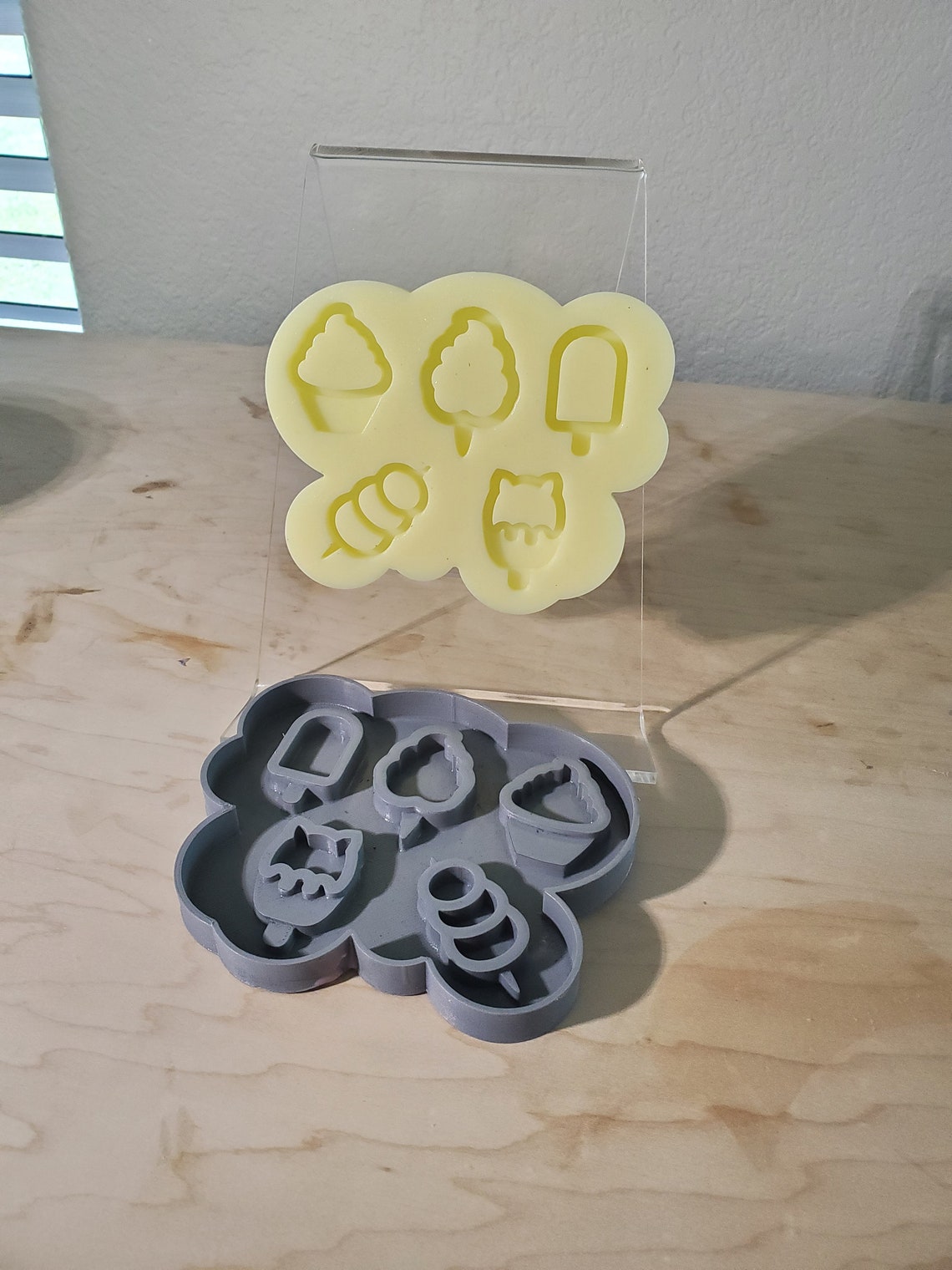 5 Grip size sweets pallet ice cream popsicle cupcake cotton | Etsy