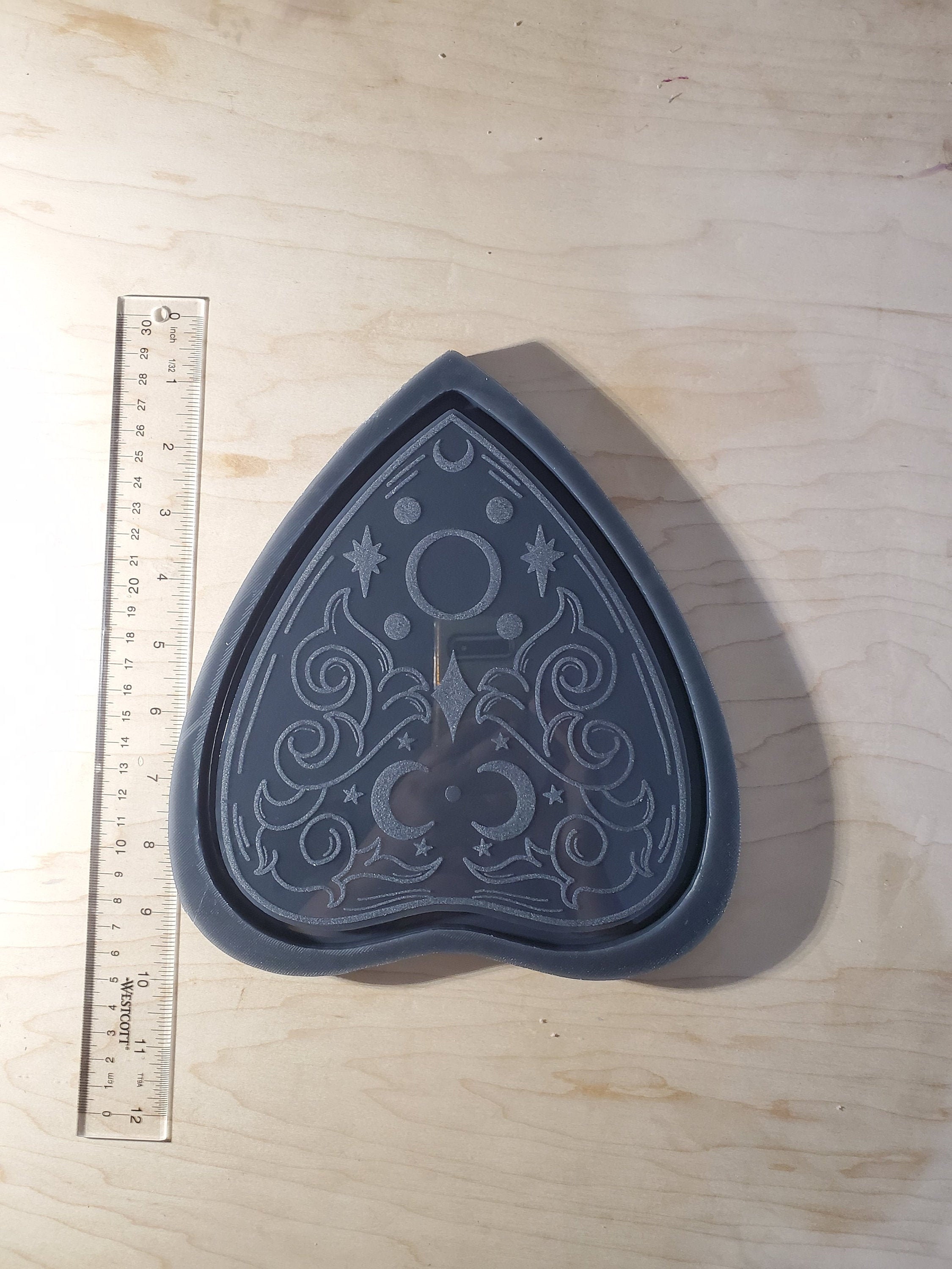 Original art 8.5 inch tray planchette exclusive and original | Etsy