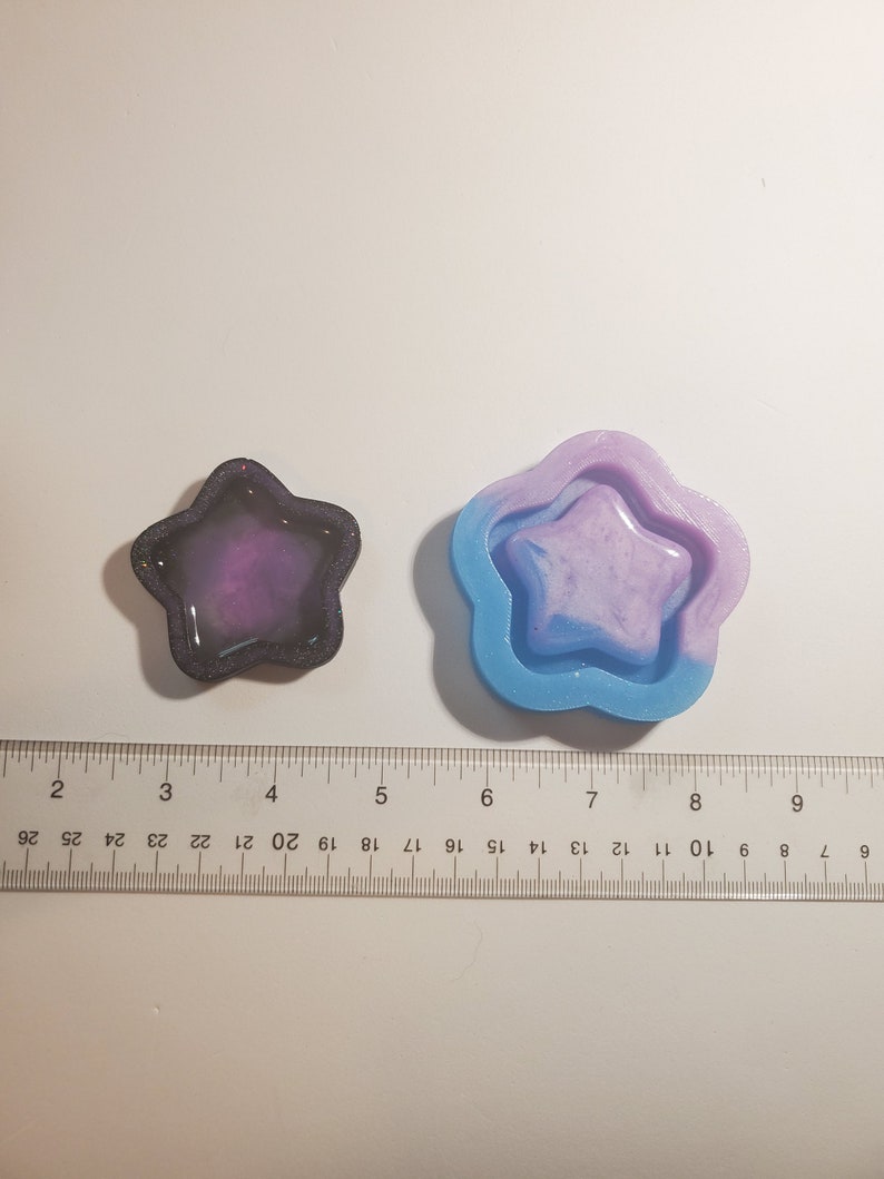 Cubby Kawaii Star Shaker 2in Silicone Mold for Jewelery Making - Etsy