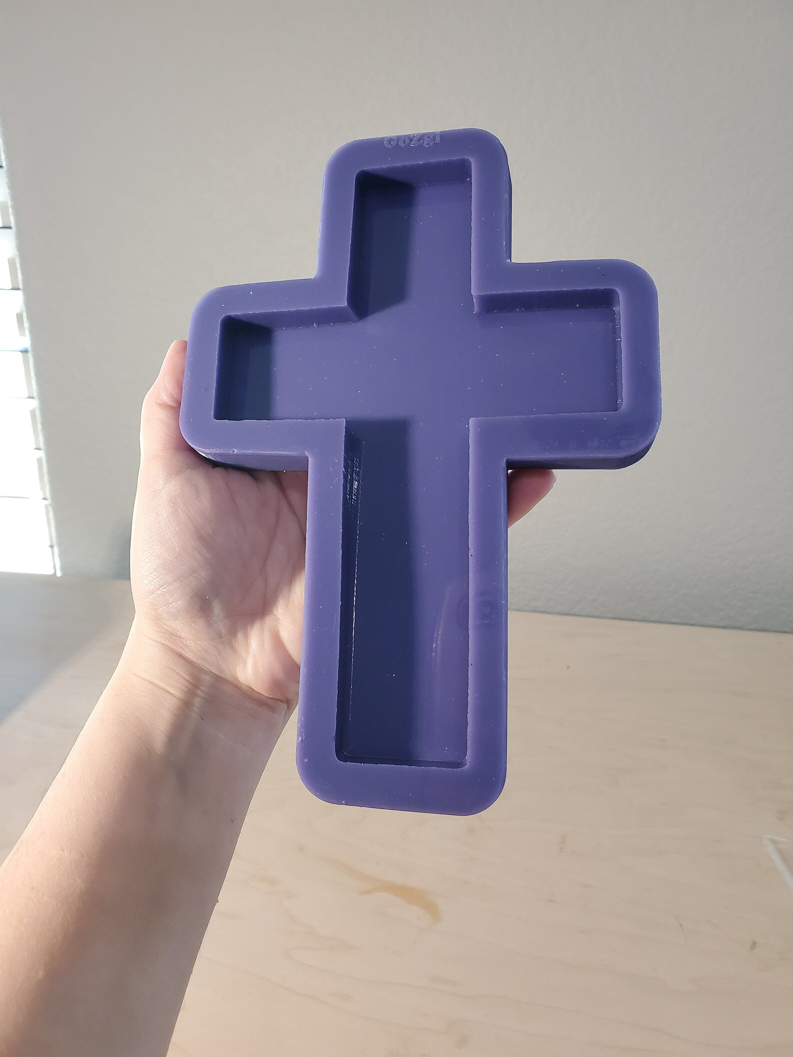 Big and Thick Cross 7 Inch and Almost 1/2 Inch Thick Wall | Etsy