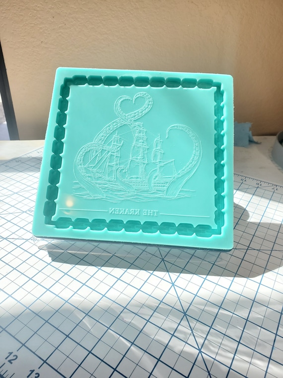 XL Kraken Story Tray Ship Dish or Wall Decor Acrylic Cut and | Etsy