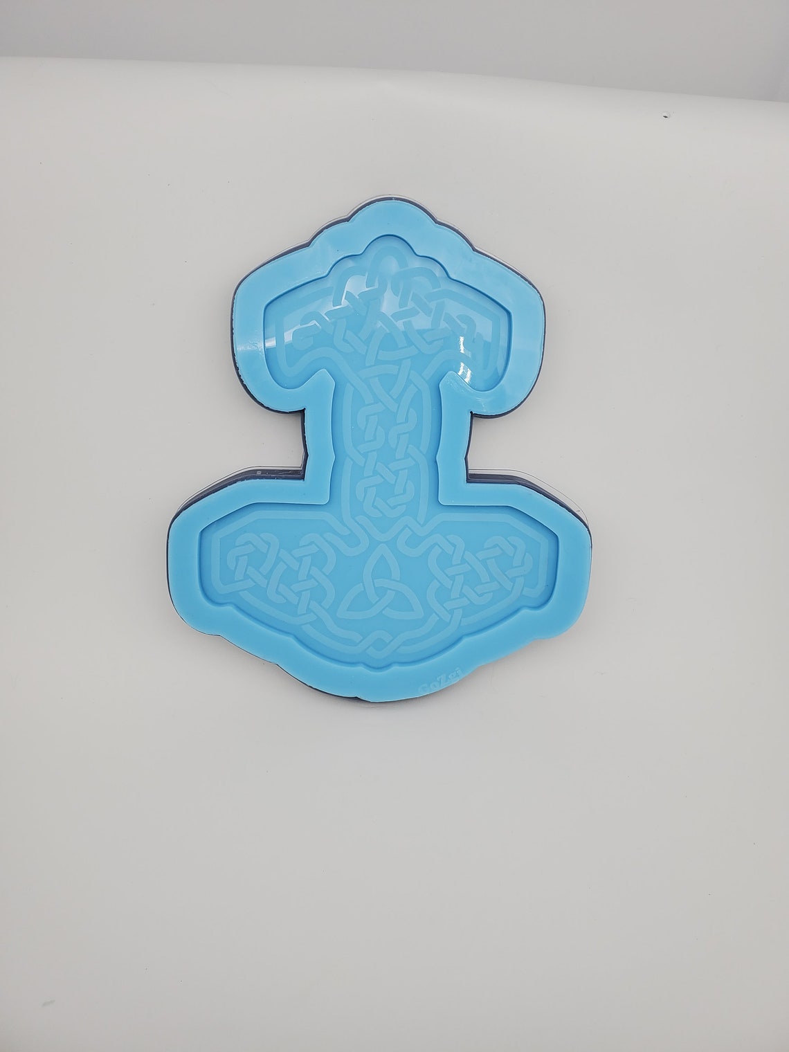 8.5 Inch Mjolnir Celtics Knot Nordic Mold Thor Hammer Tray Silicone ...