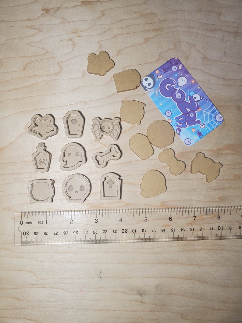 9 Mini DIY EZ Shakers Silicone Mold Pendant Charm Keychain - Etsy