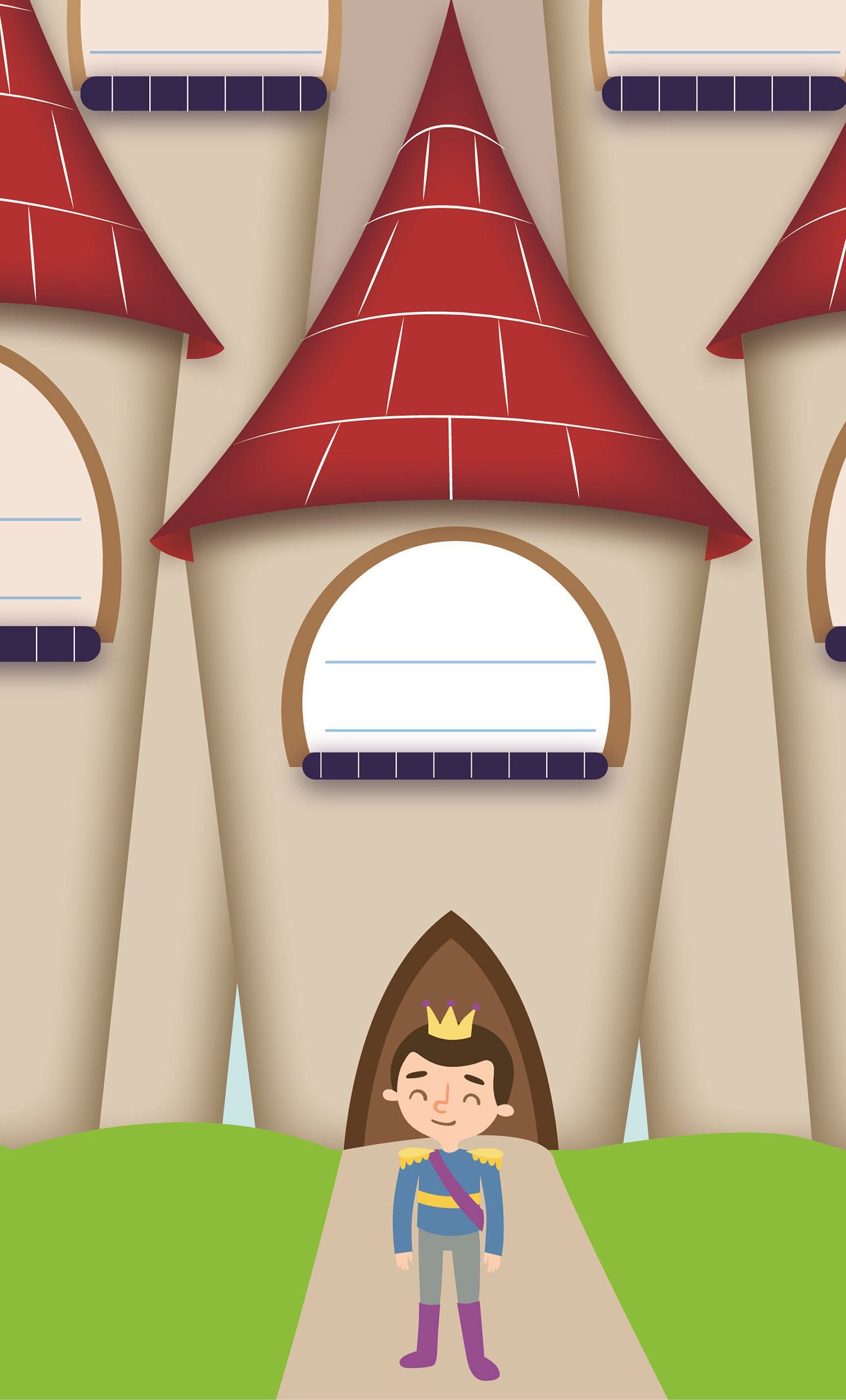 Children's Castle Family Tree Poster - Etsy