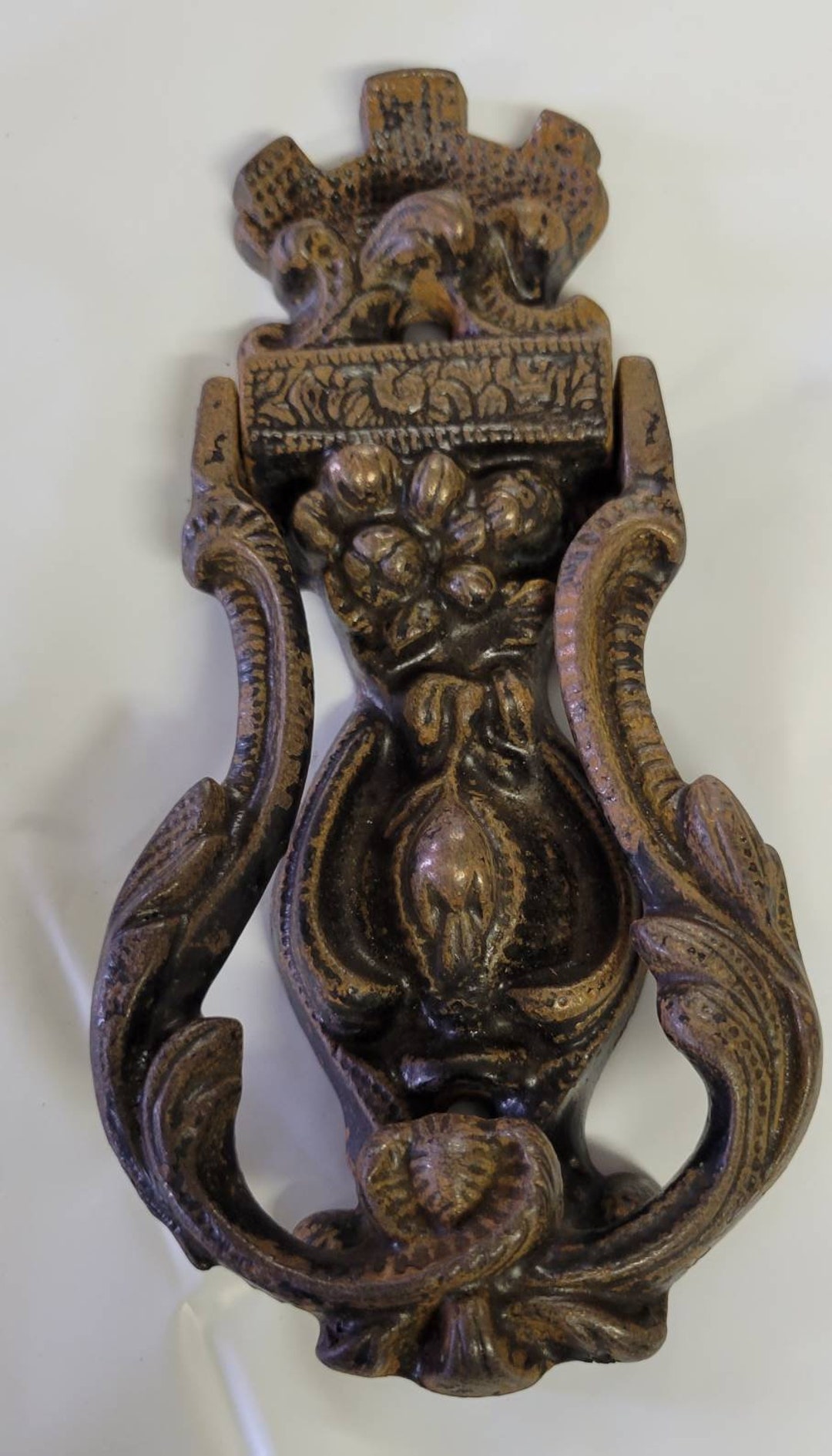 Vintage Antique Victorian Door Knocker Cast Iron 1800's 6 - Etsy